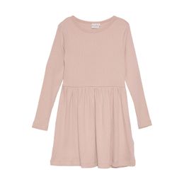Jerseykleid Minymo "Jerseykleid MIDress", M&auml;dchen, Gr. 116, N-Gr, rosa (misty rose), Obermaterial: 48% Baumwolle CO. 48% Modal CMD. 4% Elasthan EL., Kleider Jerseykleid