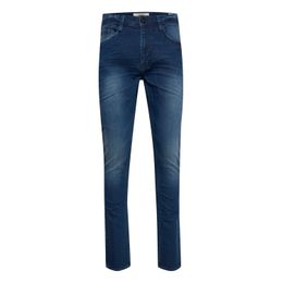 Slim-fit-Jeans Blend "Slim Fit Jeans BHJet", Damen, Gr. 27, L&auml;nge 32, blau (denim middle blau), Obermaterial: 99% Baumwolle CO. 1% Elasthan EL., Jeans Slim-fit-Jeans