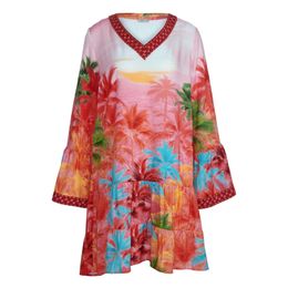 Tunika Alba Moda "Tunika Tunika", Damen, Gr. 38, bunt, Obermaterial: 100% Viskose CV., Modern, figurumspielend, Tuniken