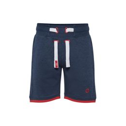 !Solid Sweatshorts SOLID "Sweatshorts SDBenjamin", Herren, Gr. S, N-Gr, blau (ins bl mel), Obermaterial: 50% Baumwolle CO. 50% Polyester PES., Hosen Sweatshorts