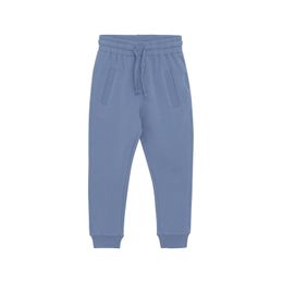 Sweathose EN FANT "Sweathose ENSweatpants", Jungen, Gr. 128, N-Gr, blau (infinity), Obermaterial: 95% Baumwolle CO. 5% Elasthan EL., Hosen Sweathose