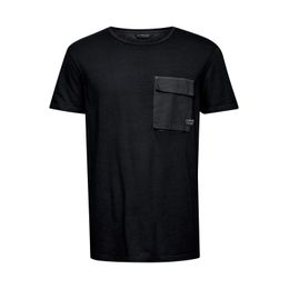 T-Shirt 11 Project "T-Shirt PRMads", Herren, Gr. M, schwarz, Obermaterial: 100% Baumwolle CO., regular fit normal, Rundhals, Shirts T-Shirt
