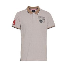 Poloshirt FQ1924 "Poloshirt FQImal", Herren, Gr. XXL, braun (coriander), Obermaterial: 95% Baumwolle CO. 5% Elasthan EL., Shirts