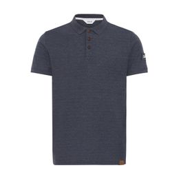 !Solid Poloshirt SOLID "Poloshirt SDTripPolo", Herren, Gr. L, blau (ins bl mel), Obermaterial: 60% Baumwolle CO. 40% Polyester PES., Shirts
