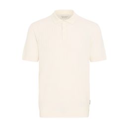 Poloshirt Casual Friday "Poloshirt CFKarl", Herren, Gr. M, beige (egret), Obermaterial: 100% Baumwolle CO., Shirts