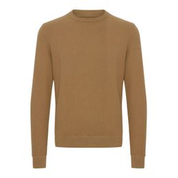Rundhalspullover Casual Friday "Strickrundhalspullov CFKarlo", Herren, Gr. XXL, braun (ermine), Obermaterial: 100% Baumwolle CO., Pullover Rundhalspullover