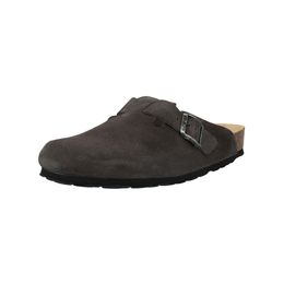 Pantolette Rohde "Rohde Pantoletten Veloursleder", Herren, Gr. 41, graphit, Veloursleder, Schuhe Pantolette