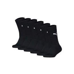 Kurzsocken Puma "Socken Easy Rider 6P 6er Pack", M&auml;dchen, Gr. 31-34, schwarz, Obermaterial: 70% Baumwolle CO. 15% Polyester PES. 13% Polyamid PA. 2% Elasthan EL., Socken