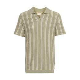 Poloshirt Blend "Poloshirt BHAmos", Herren, Gr. L, gr&uuml;n (oil gr&uuml;n), Obermaterial: 100% Baumwolle CO., Shirts