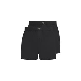 G-Star Raw Webboxer G-STAR "Web-Boxershorts ELM Woven Boxers 2-pack 2er Pack", Herren, Gr. XL, schwarz, Obermaterial: 100% Baumwolle CO., Unterhosen