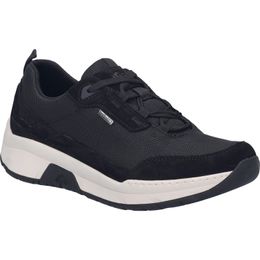 Sneaker Josef Seibel "Mitchell 53, schwarz-kombi", Herren, Gr. 45, schwarz (schwarz, kombi), Obermaterial: 80% Rindsleder Leather cow. 20% Textilmaterial TEXMAT., Schuhe Sneaker