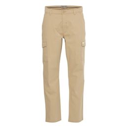 Cargohose Blend "Cargohose BHEDNAN cargo pants", Herren, Gr. 34, L&auml;nge 34, beige (cornstalk), Obermaterial: 98% Baumwolle CO. 2% Elasthan EL., Hosen Cargohose