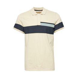 Poloshirt Blend "Poloshirt BHUdo", Herren, Gr. 3XL, beige (cloud cream), Obermaterial: 100% Baumwolle CO., Shirts