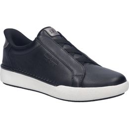 Sneaker Josef Seibel "Claire 33, schwarz-basalt", Damen, Gr. 37, schwarz (schwarz, basalt), Obermaterial: 100% Rindsleder Leather cow., Schuhe Sneaker