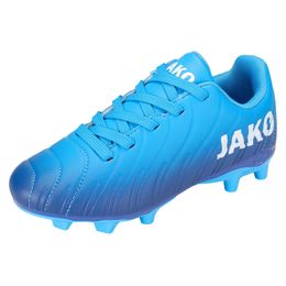 Fu&szlig;ballschuh Jako "J-SFGSWEEPER", M&auml;dchen, Gr. 32, ethereal blau, sky, Synthetik, Schuhe Fu&szlig;ballschuh, mit Nocken f&uuml;r Rasenpl&auml;tze