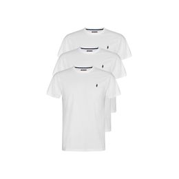 Kurzarmhemd MCS "MCS T-shirt MCOhio", Herren, Gr. XXL, Normalgr&ouml;&szlig;en, wei&szlig;, wei&szlig;, wei&szlig;, Obermaterial: 100% Baumwolle, Hemden