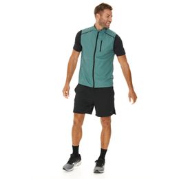 Funktionsweste Endurance "Hugoee", Herren, Gr. L, gr&uuml;n, 100% Polyester, normal, hoch geschlossener Ausschnitt, Westen Funktionsweste, aus winddichtem Material