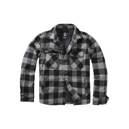 Funktionsmantel Brandit "Brandit Herren Lumberjacket", Herren, Gr. 4XL, schwarz, charcoal, 100% Baumwolle, M&auml;ntel