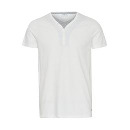 !Solid Layershirt SOLID "Layershirt SDDorian", Herren, Gr. XL, wei&szlig; (sanftes wei&szlig;), Obermaterial: 60% Baumwolle CO. 40% Polyester PES., Shirts