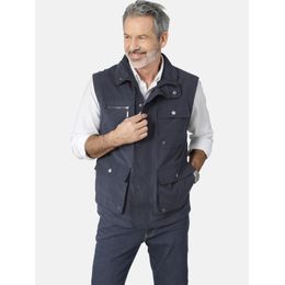 Funktionsweste Babista "Outdoorweste BELLARIVO", Herren, Gr. 48, blau (dunkelblau), Obermaterial: 70% Baumwolle CO. 30% Polyamid ECONYL PA ECONYL., Westen Funktionsweste