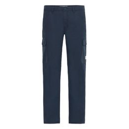 !Solid Cargohose SOLID "Cargohose SDCADIS", Herren, Gr. 30, L&auml;nge 34, blau (insignia blau), Obermaterial: 100% Baumwolle CO., Hosen Cargohose
