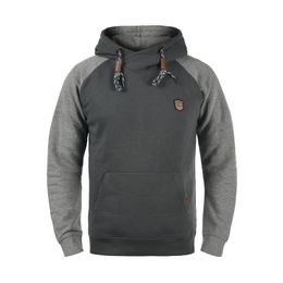 Kapuzenpullover INDICODE "Hoodie IDToney", Herren, Gr. XL, grau (grau mix), Obermaterial: 60% Baumwolle CO. 40% Polyester PES., Pullover Kapuzenpullover