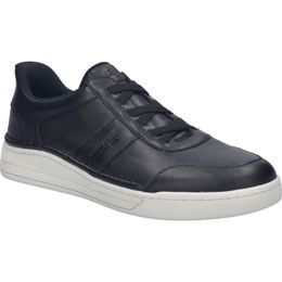 Sneaker Josef Seibel "Cleve 11, schwarz", Herren, Gr. 43, schwarz, Obermaterial: 100% Rindsleder Leather cow., Schuhe Sneaker