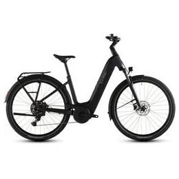 Cube Touring Hybrid ONE 600 Easy Entry 2026 - coal ́n ́chrome - 62cm | 28 Zoll