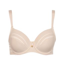 B&uuml;gel-BH LISCA "B&uuml;gel BH Alegra", Damen, Gr. 75, Cup G, beige, T&uuml;ll, Obermaterial: 83% Polyamid PA. 17% Elasthan EL., BHs B&uuml;gel-BH