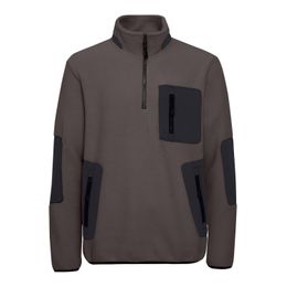 Troyer Blend "Troyer BHLaurup", Herren, Gr. XL, grau (iron gate), Obermaterial: 100% Polyester PES., Pullover Troyer