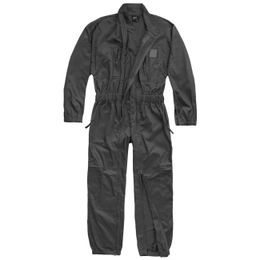 Jumpsuit Brandit "Brandit Herren Einsatzkombi", Herren, Gr. 5XL, US-Gr&ouml;&szlig;en, anthrazit, 80% Polyester, 20% Baumwolle, unifarben, normal, Overalls Jumpsuit