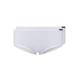 Slip Skiny "Slip 2er Pack", Damen, Gr. XXL, wei&szlig;, Obermaterial: 96% Baumwolle CO. 4% Elasthan EL., Unterhosen Slip