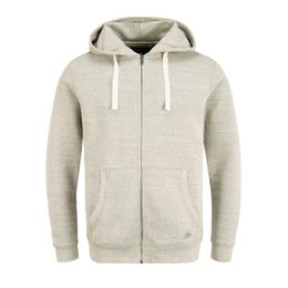 Kapuzensweatjacke Blend "Kapuzensweatjacke BHNix", Herren, Gr. XXL, grau (stone mix), Obermaterial: 60% Baumwolle CO. 40% Polyester PES., Sweatjacken