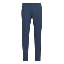 Chinohose Blend "Chinohose BHKainz", Herren, Gr. 30, L&auml;nge 34, blau (navy), Obermaterial: 98% Baumwolle CO. 2% Elasthan EL., Hosen Chinohose