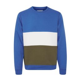 Longpullover Blend "Sweatshirtpullover BHSweatshirt", Herren, Gr. L, blau (nautical blau), Obermaterial: 50% Baumwolle CO. 50% Polyester PES., Sweatshirts Longpullover