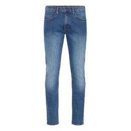 5-Pocket-Jeans Blend "5-Pocket-Jeans BHTwister", Herren, Gr. 38, N-Gr, blau (middle blau, 30), Obermaterial: 98% Baumwolle CO. 2% Elasthan EL., Jeans 5-Pocket-Jeans