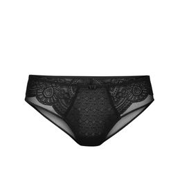 Panty Anita "Shorty Selma", Damen, Gr. 36, schwarz, Spitze, Obermaterial: 52% Polyamid PA. 30% Polyester PES. 18% Elasthan EL., Unterhosen Panty
