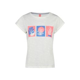 T-Shirt SALZHAUT "Shirt UHL", Damen, Gr. XXL, wei&szlig; (sanftes wei&szlig;), Obermaterial: 100% Baumwolle CO., Shirts T-Shirt