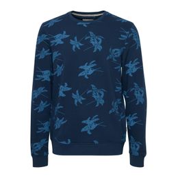 Longpullover Blend "Sweatshirt BHSweatshirt", Herren, Gr. XXL, blau (marineblaus), Obermaterial: 60% Baumwolle CO. 40% Polyester PES., Sweatshirts Longpullover