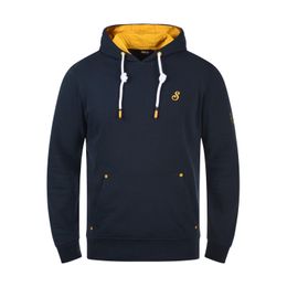 !Solid Kapuzenpullover SOLID "Hoodie SDKenan", Herren, Gr. S, blau (insignia blau), Obermaterial: 60% Baumwolle CO. 40% Polyester PES., Pullover Kapuzenpullover