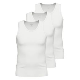 Achselhemd Ammann "3er Pack Athletic Shirt Day Modern / Micro Modal", Herren, Gr. L, N-Gr, wei&szlig;, Obermaterial: 93% Modal CMD. 7% Elasthan EL., Unterhemden