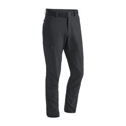 Funktionshose Maier Sports "Torid slim", Herren, Gr. 102, Langgr&ouml;&szlig;en, schwarz, 90% Polyamid, 10% Elasthan, Hosen Funktionshose, Herren Wanderhose, atmungsaktive Outdoor-Hose, 4 Taschen, Slim Fit