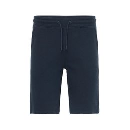 Sweatshorts Blend "Sweatshorts BHMFortex", Herren, Gr. M, N-Gr, blau (salute), Obermaterial: 100% Baumwolle CO., Hosen Sweatshorts