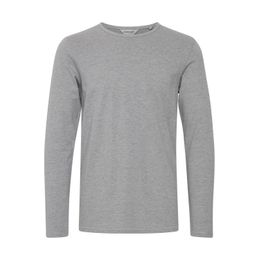 Longsleeve 11 Project "Longsleeve PRBledion", Herren, Gr. XL, grau (gray melange), Obermaterial: 100% Baumwolle CO., regular fit normal, Rundhals, Shirts