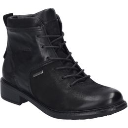 Stiefelette Josef Seibel "Selena 50, schwarz", Damen, Gr. 41, schwarz, Obermaterial: 100% Rindsleder Leather cow., Schuhe Stiefelette