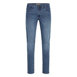 Slim-fit-Jeans Blend "Slim-fit-Jeans BHZilon", Herren, Gr. 30, L&auml;nge 34, blau (denim middle blau), Obermaterial: 68% Baumwolle CO. 27% Polyester PES. 3% Viskose CV. 2% Elasthan EL., Jeans Slim-fit-Jeans