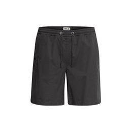 !Solid Chinoshorts SOLID "Chinoshorts SDJoe", Herren, Gr. M, N-Gr, schwarz (true schwarz), Obermaterial: 98% Baumwolle CO. 2% Elasthan EL., Hosen Chinoshorts