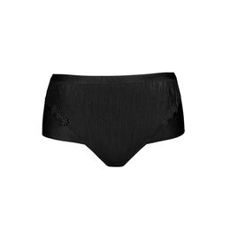 Slip LISCA "Damen Slip Gracia", Damen, Gr. 38, schwarz, Stoff, Obermaterial: 78% Polyamid PA. 16% Elasthan EL. 6% Polyester PES., Unterhosen Slip