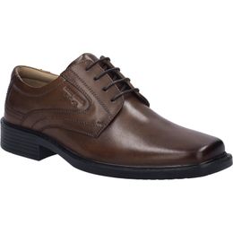 Schn&uuml;rschuh Josef Seibel "Elliot 03, cognac", Herren, Gr. 46, braun (cognac), Obermaterial: 100% Rindsleder Leather cow., Schuhe Schn&uuml;rschuh
