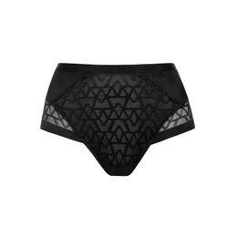 Slip LISCA "Damen Slip Opal", Damen, Gr. 50, schwarz, Stoff, Obermaterial: 80% Polyamid PA. 20% Elasthan EL., Unterhosen Slip
